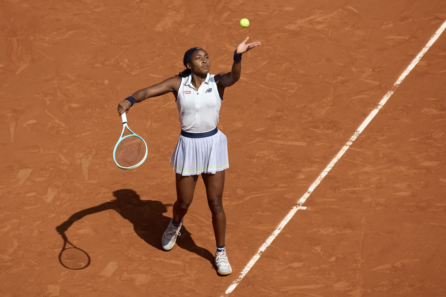 Coco Gauff shares what's been happening with her serve in training ...