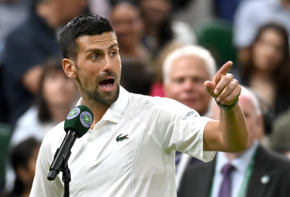 BBC commentator offers new theory to explain Novak Djokovic's angry ...