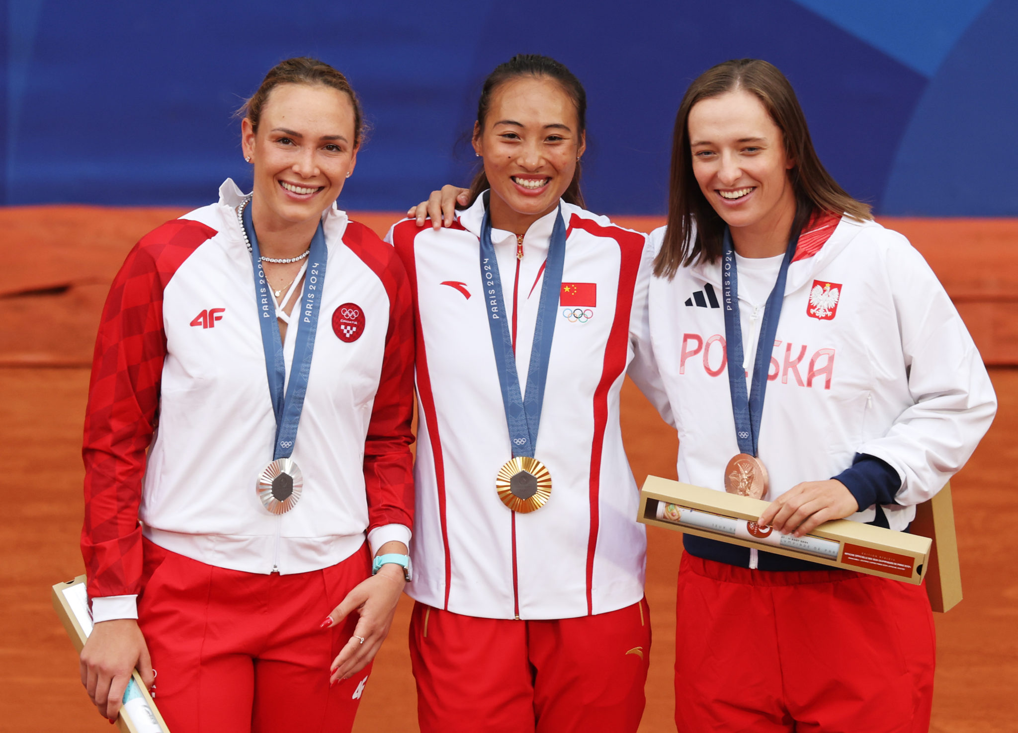 The five players on the WTA Tour who have hit the most aces in 2024