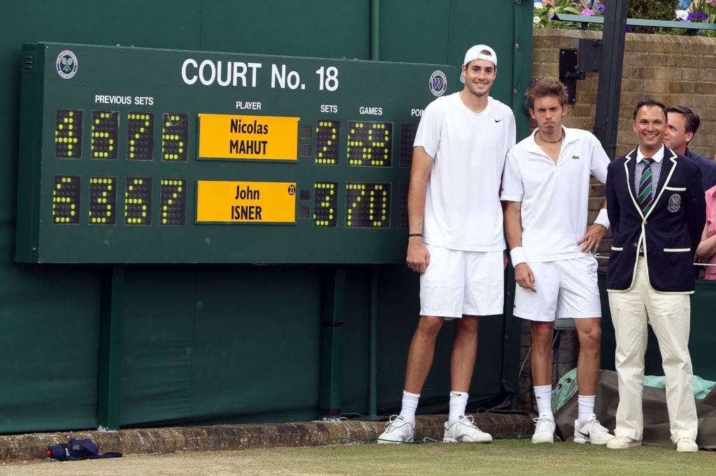 How John Isner reacted after winning the longest match in tennis ...