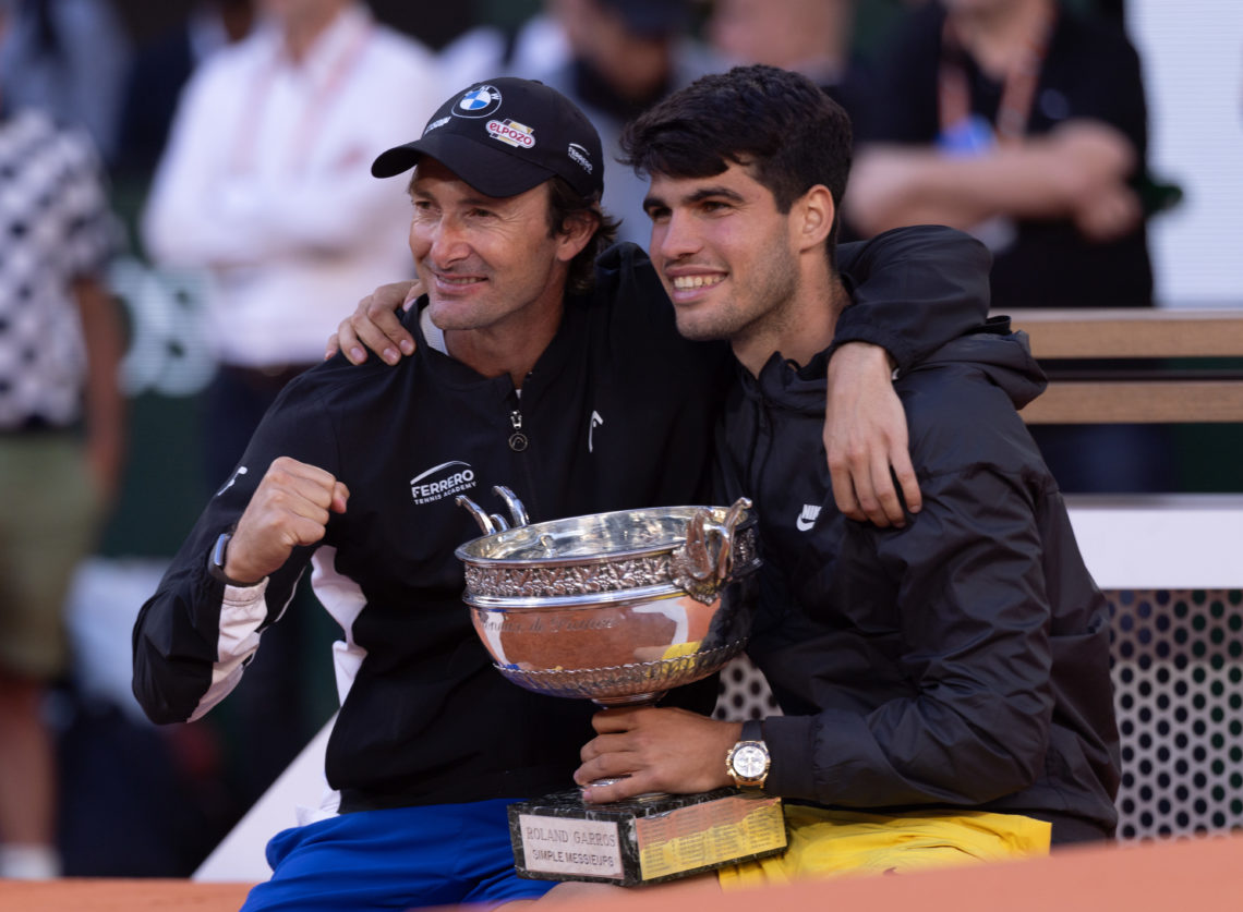 Juan Carlos Ferrero explains what he's been trying with Carlos Alcaraz ...