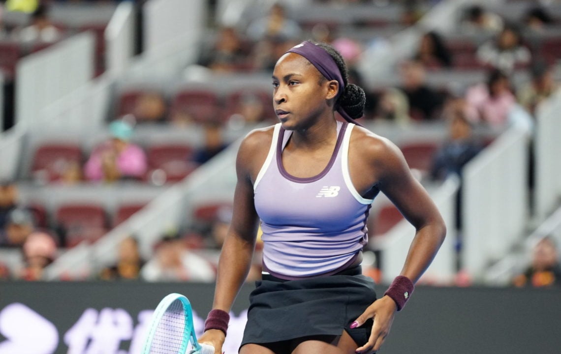 Coco Gauff breaks personal record in her China Open quarter-final win ...