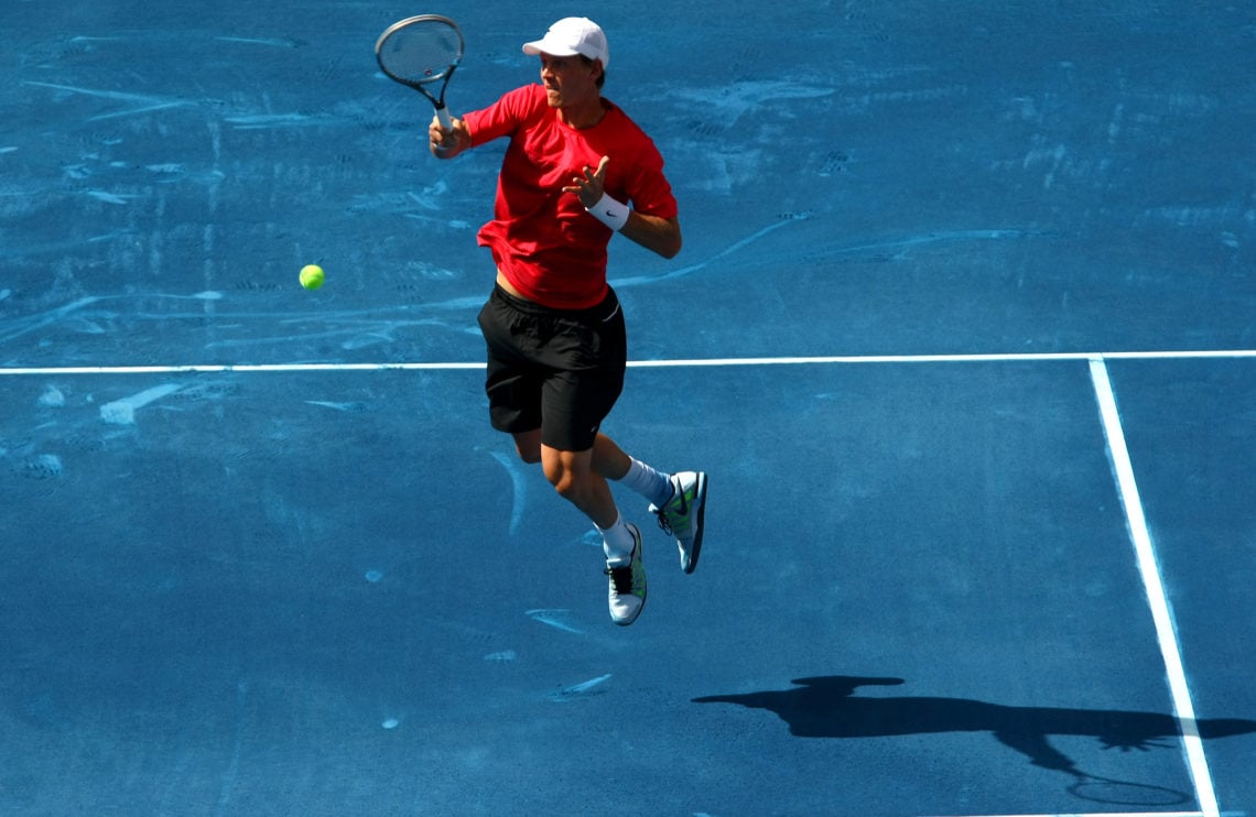 What happened during the only ever ATP Tournament held on blue clay ...
