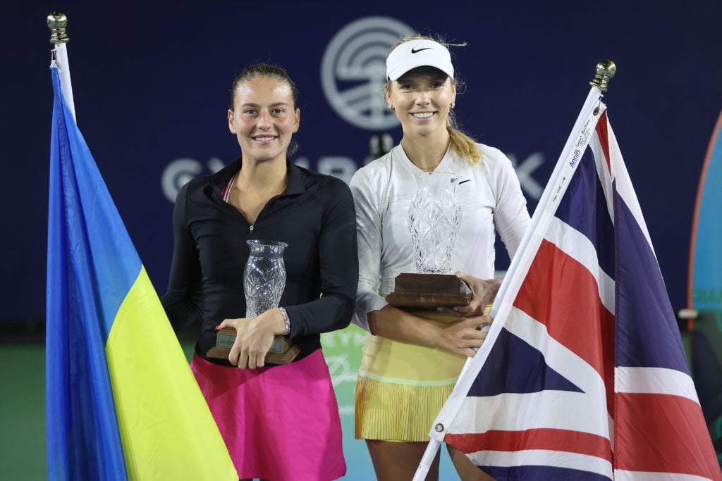 The three players with the biggest serves on the WTA Tour have been ...