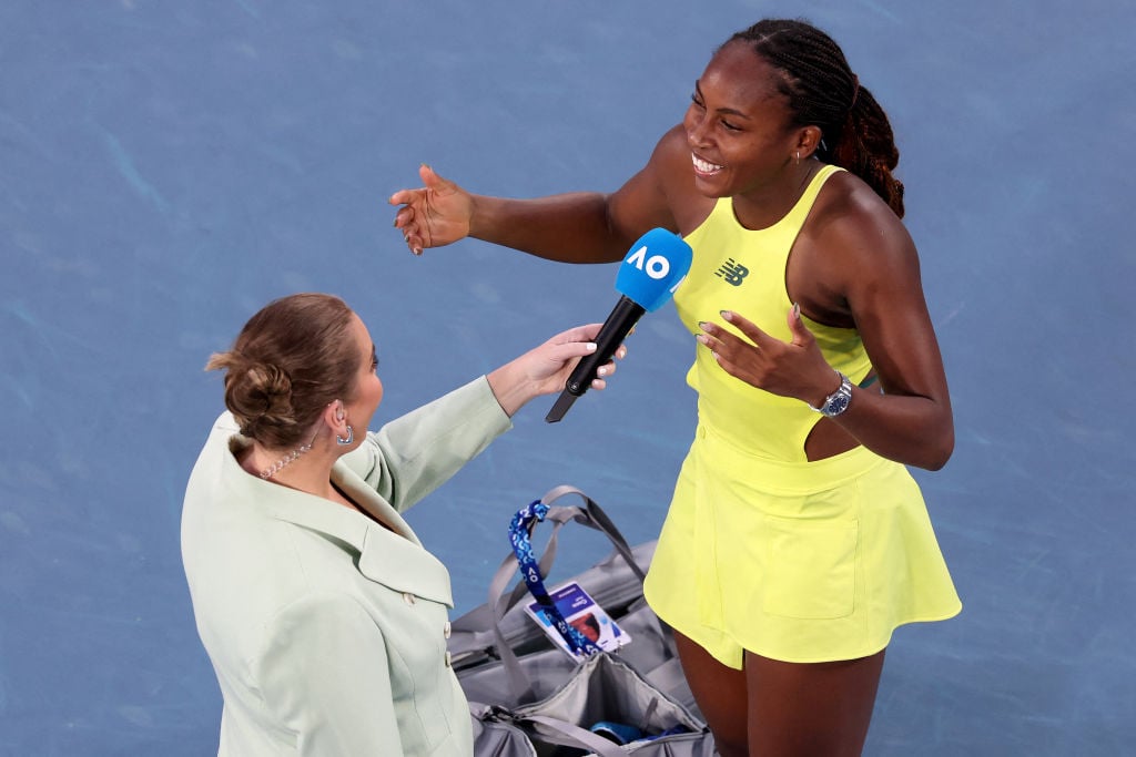 Coco Gauff admits she's 'embarrassed' after what she said in on court ...