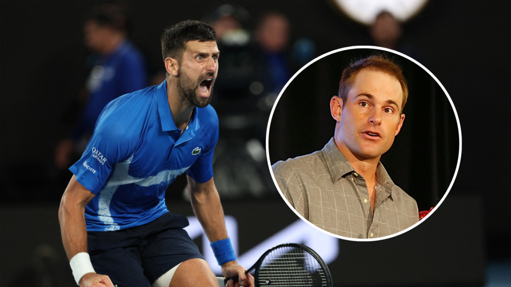 Andy Roddick explains what Novak Djokovic is doing at the Australian ...