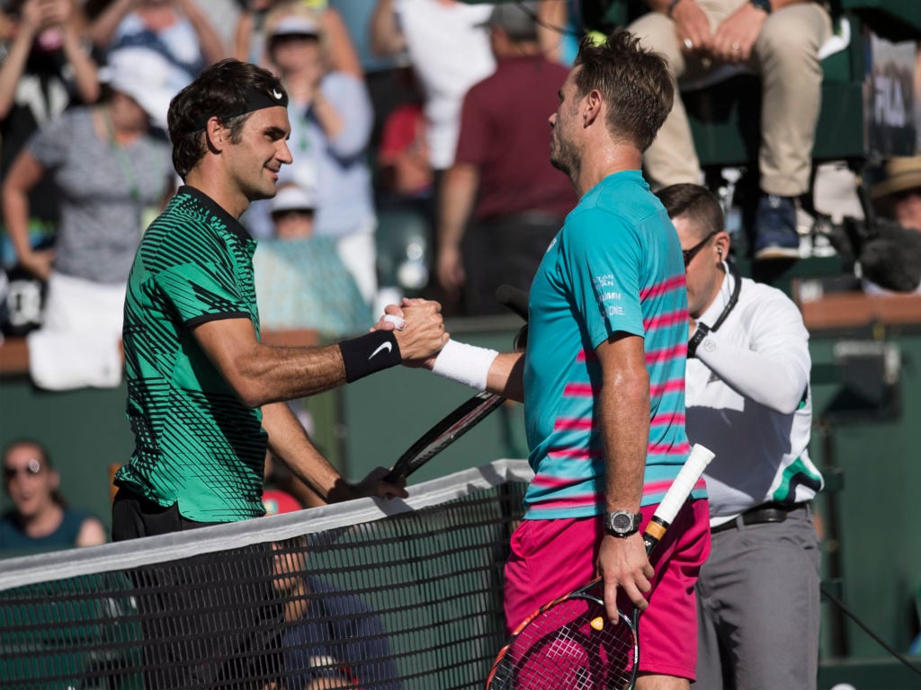 What Roger Federer said when asked if he was laughing at Stan Wawrinka ...