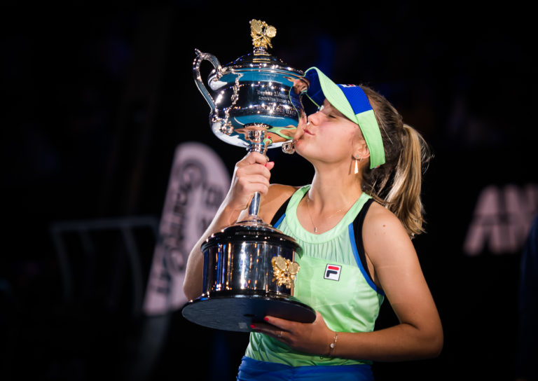 Sofia Kenin names the two active WTA players that she looks up to as ...