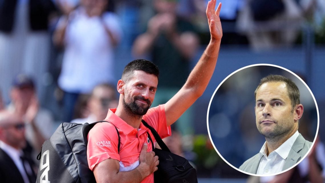 Andy Roddick has spotted a big change with Novak Djokovic now compared ...