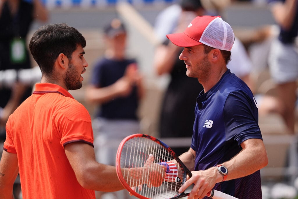 Andre Agassi points out what always happens to Tommy Paul on clay which ...