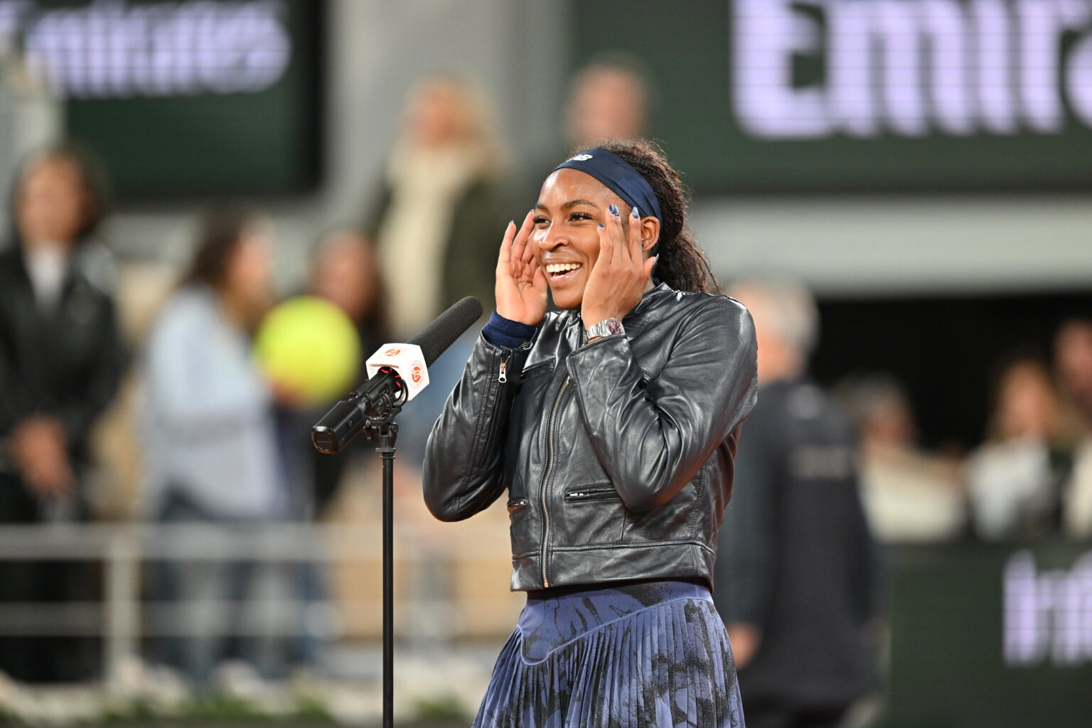 Coco Gauff says what she was doing when the French crowd were chanting ...
