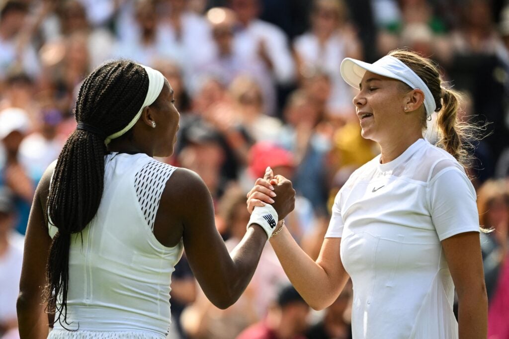 The story of what happened when Coco Gauff played Amanda Anisimova in ...
