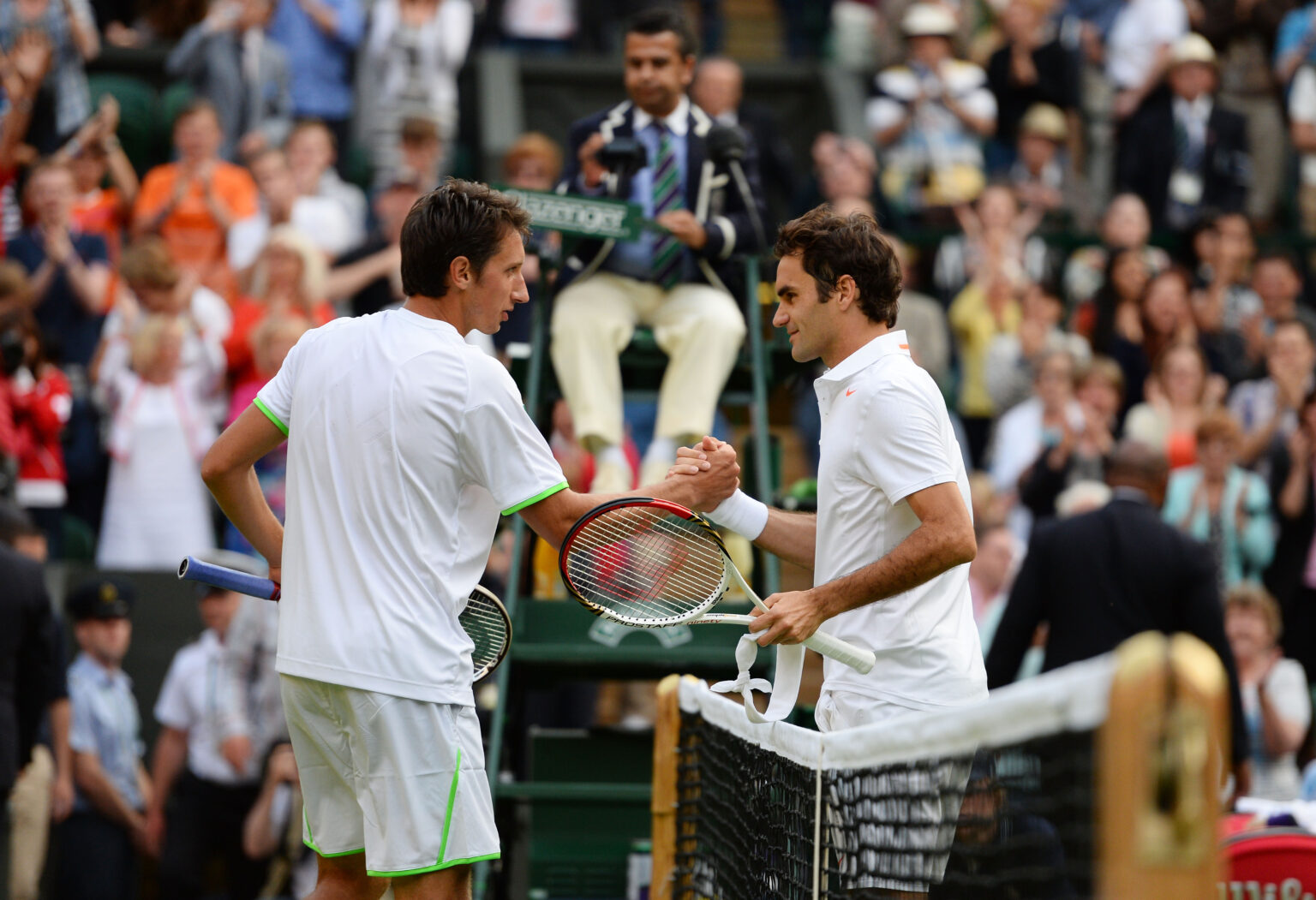 A look back at the craziest day in Wimbledon history where Roger ...