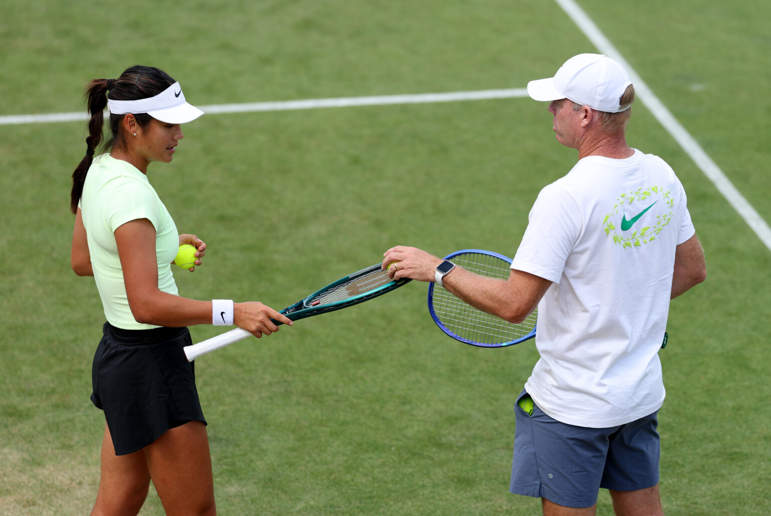 Emma Raducanu provides update on whether Mark Petchey will be her coach ...