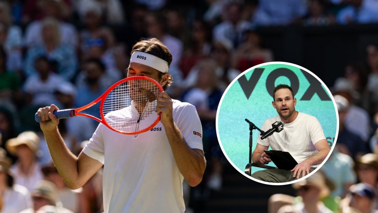 Andy Roddick explains what keeps happening with his thoughts about ...