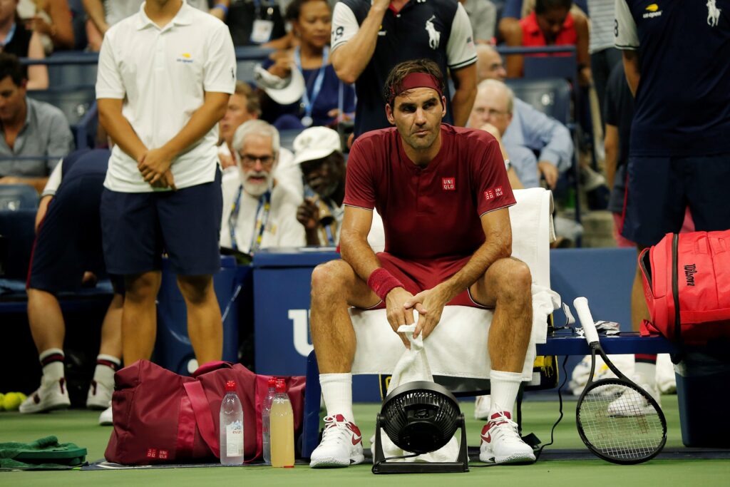 The big difference Roger Federer noticed between the fans at the US ...