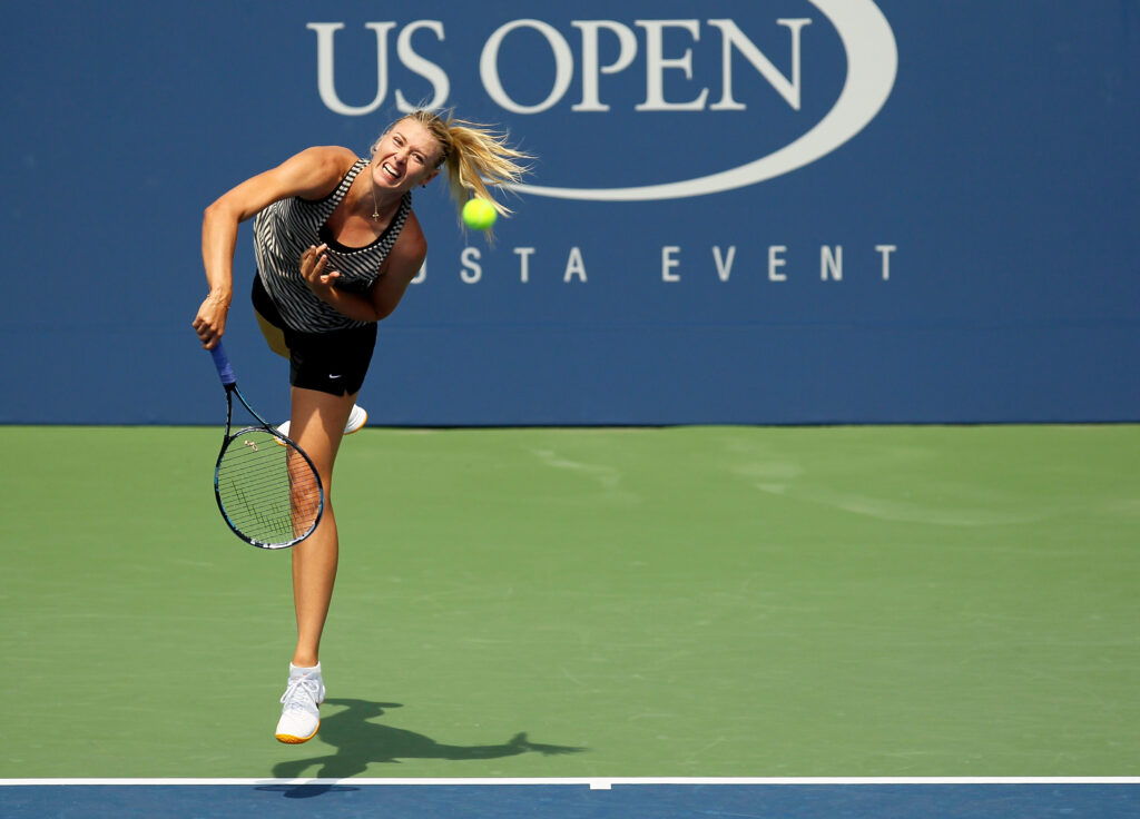 Maria Sharapova Us Open 2003