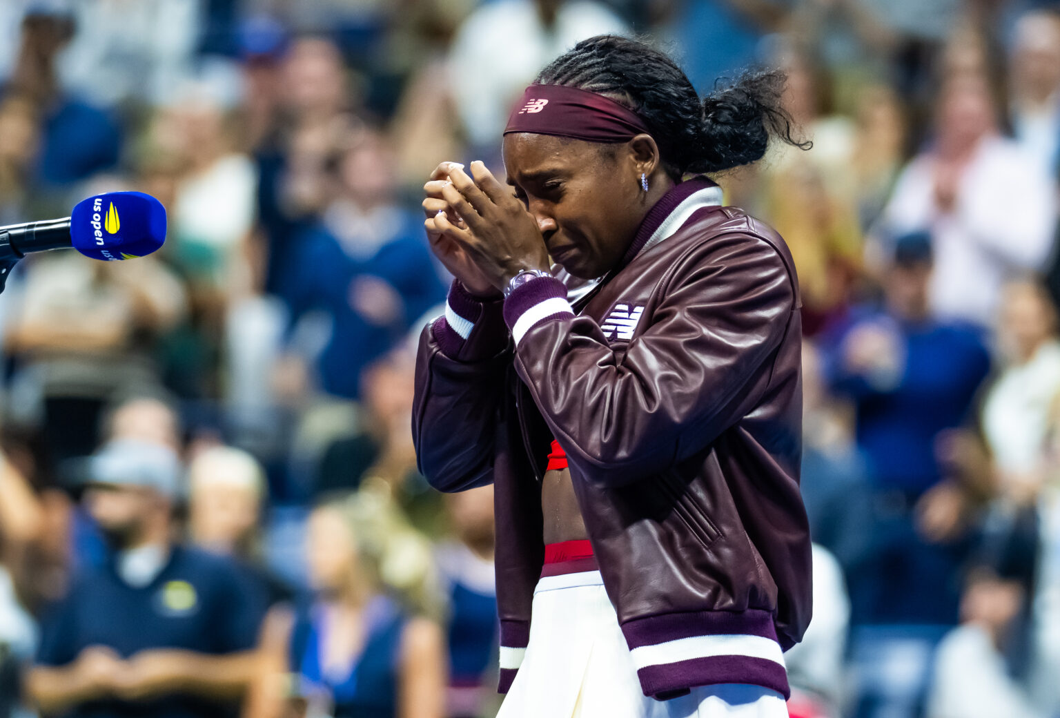 Coco Gauff delivers emotional immediate reaction after reaching the US ...