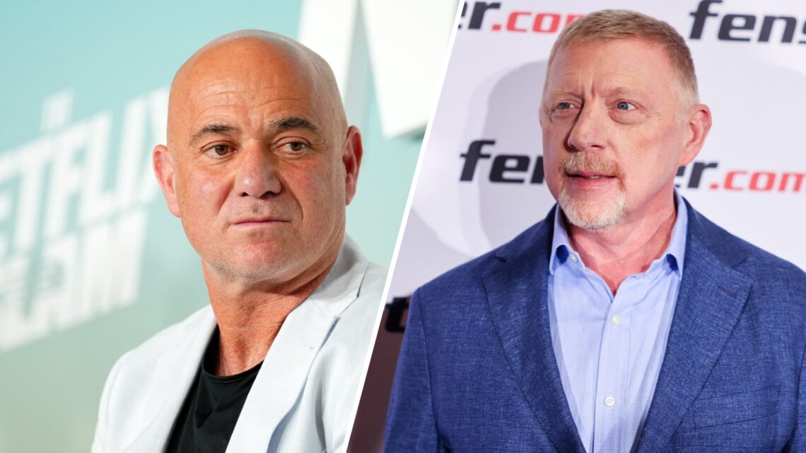Boris Becker explains why he did not like Andre Agassi when he first ...