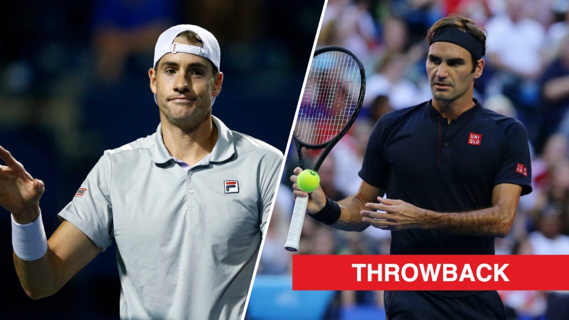The advice Jim Courier gave John Isner before he beat Roger Federer at ...