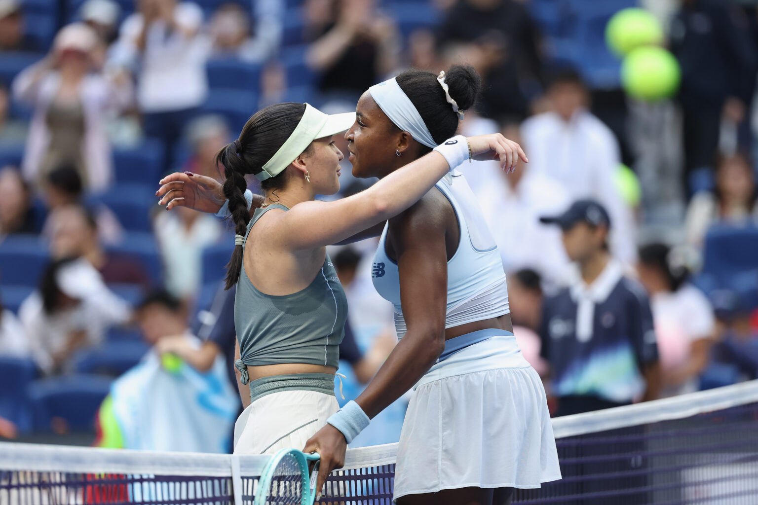 Coco Gauff talks for the first time after reaching the semifinals in ...