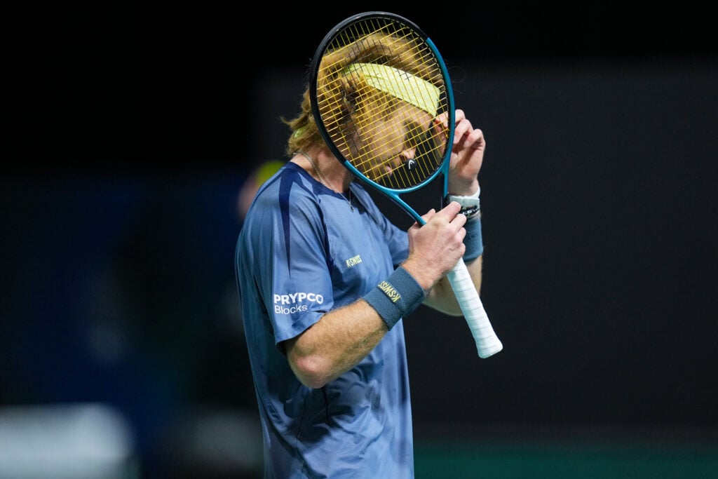 Andrey Rublev claims Ben Shelton did something 'insane' to beat him at ...