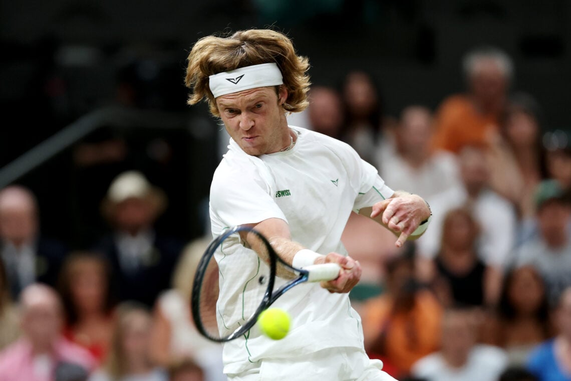 Andrey Rublev now shares what happened to him at Wimbledon this year ...