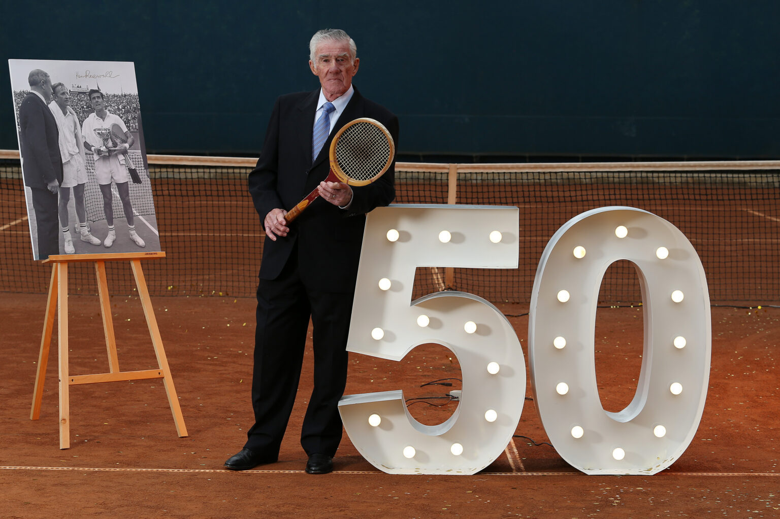 He was the last Grand Slam champion of the Amateur Era but didn't win ...
