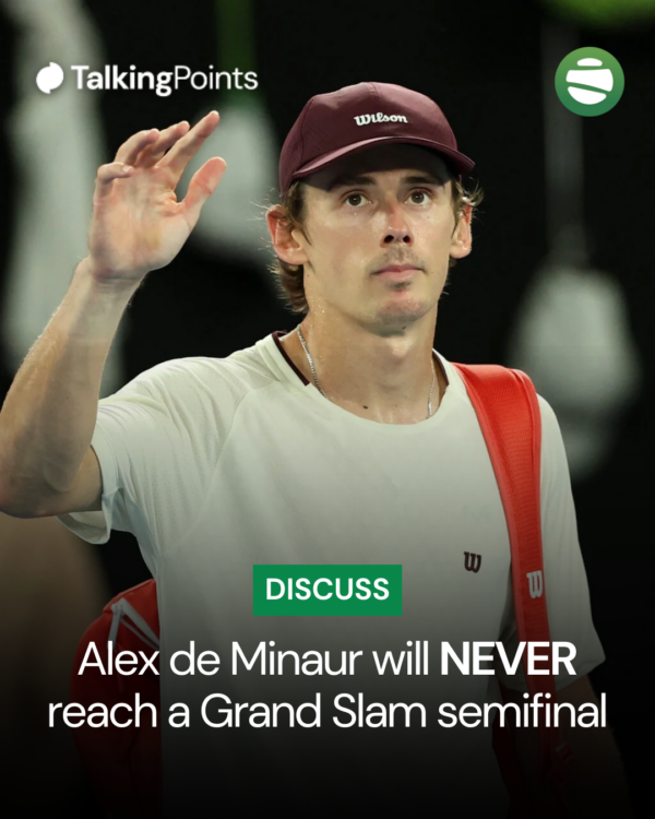 Alex de Minaur produces very unusual returning stats in defeat to ...