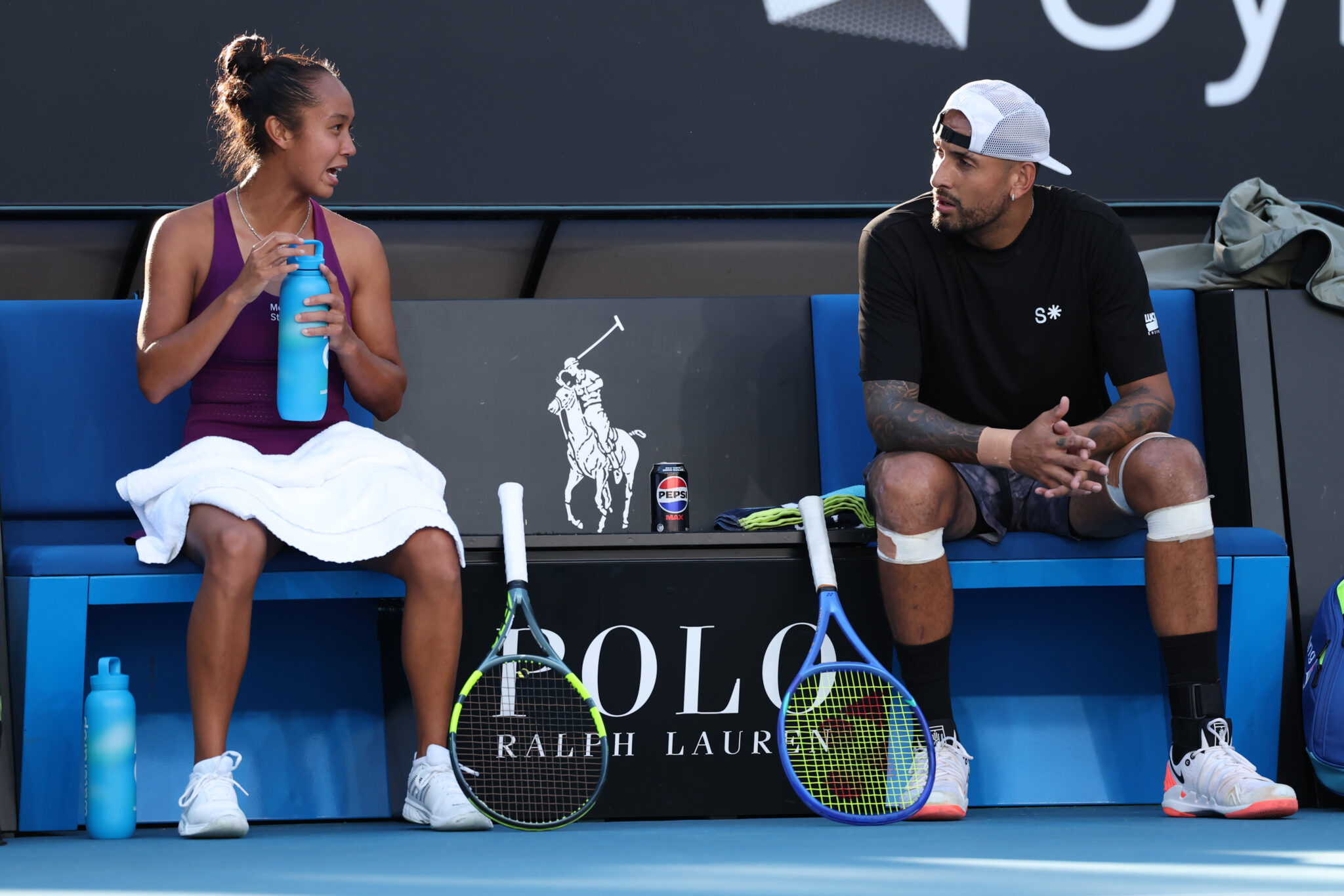 Leylah Fernandez has message for Nick Kyrgios after playing doubles ...
