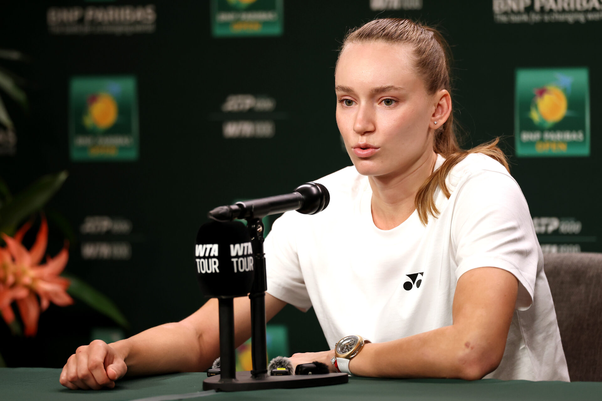 Elena Rybakina explains what Hailey Baptiste made it difficult to do in ...