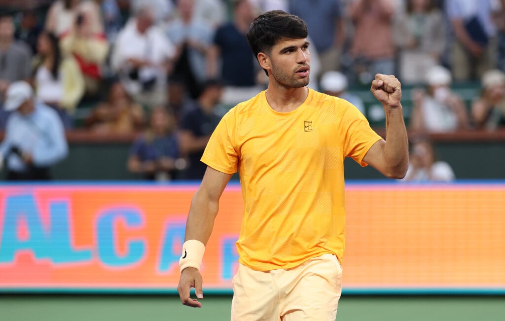 Where Carlos Alcaraz’s current winning streak ranks in tennis history