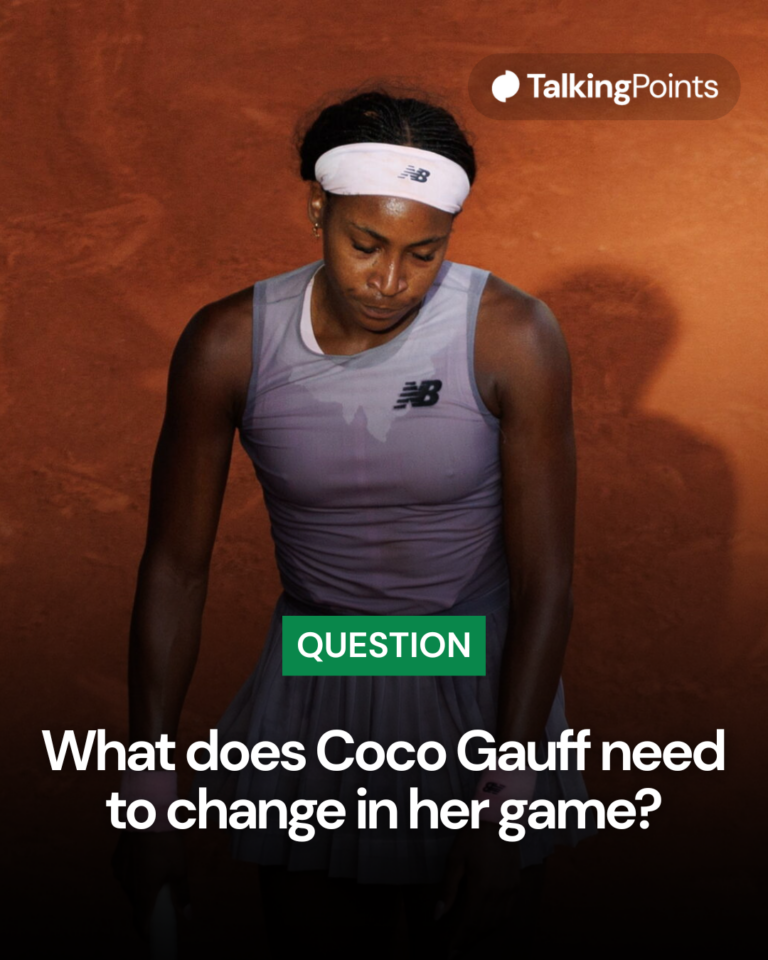 Coco Gauff told the issue in her game she needs to fix after French ...