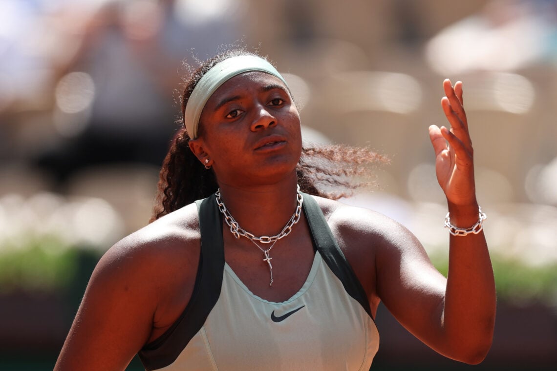 Coco Gauff reacts to Hailey Baptiste’s horror injury at Roland Garros